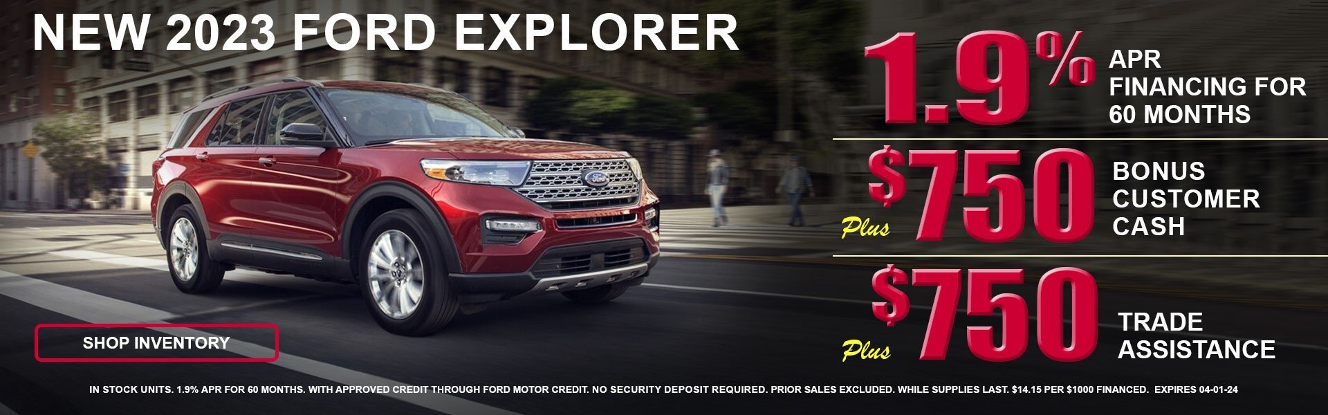 Ford Monthly Specials - Carman Ford