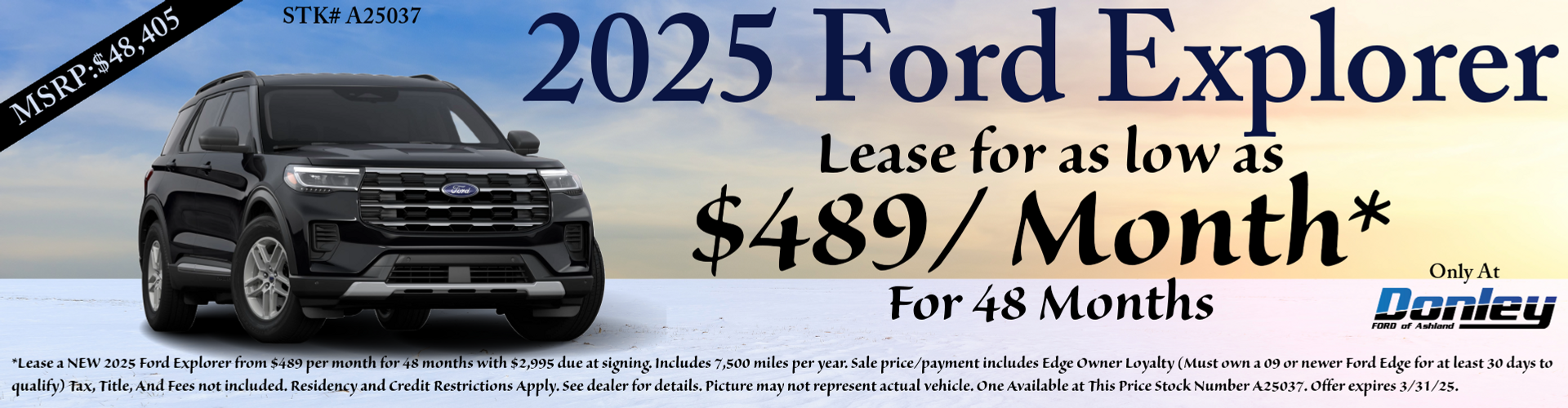 Ford Dealer Ashland OH | Donley Ford of Ashland
