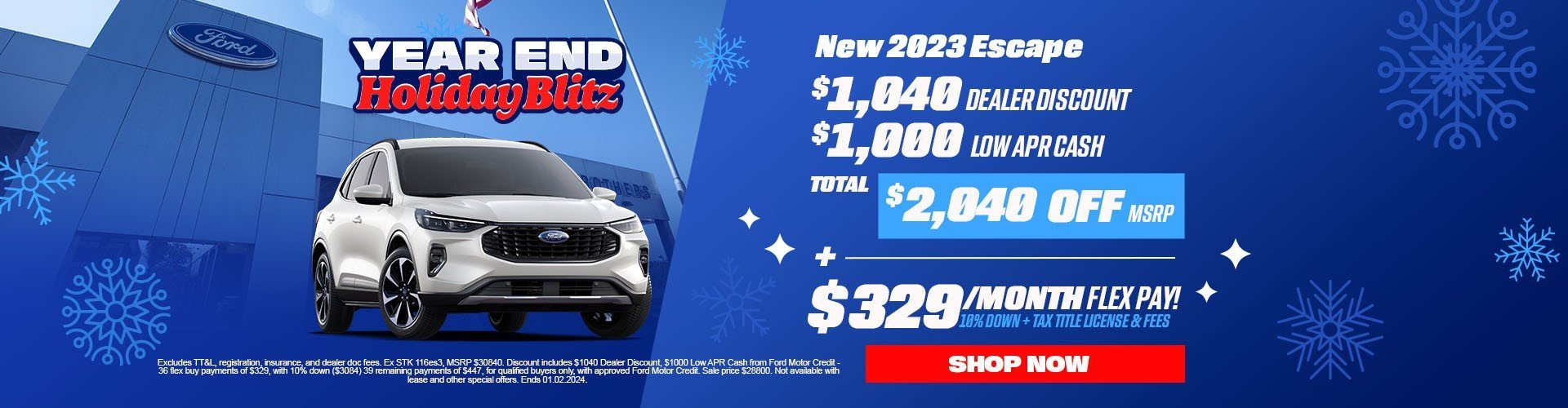 Advertised Offers - Robinson Brothers