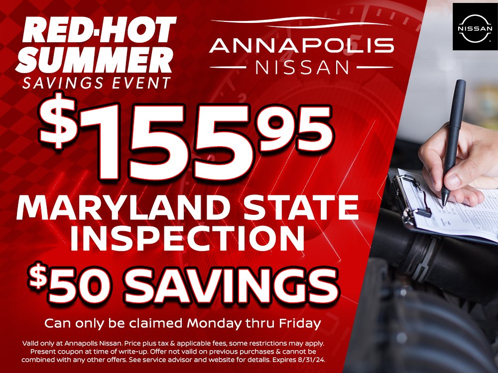 Nissan Service & Parts Specials In Annapolis, MD | Annapolis Nissan