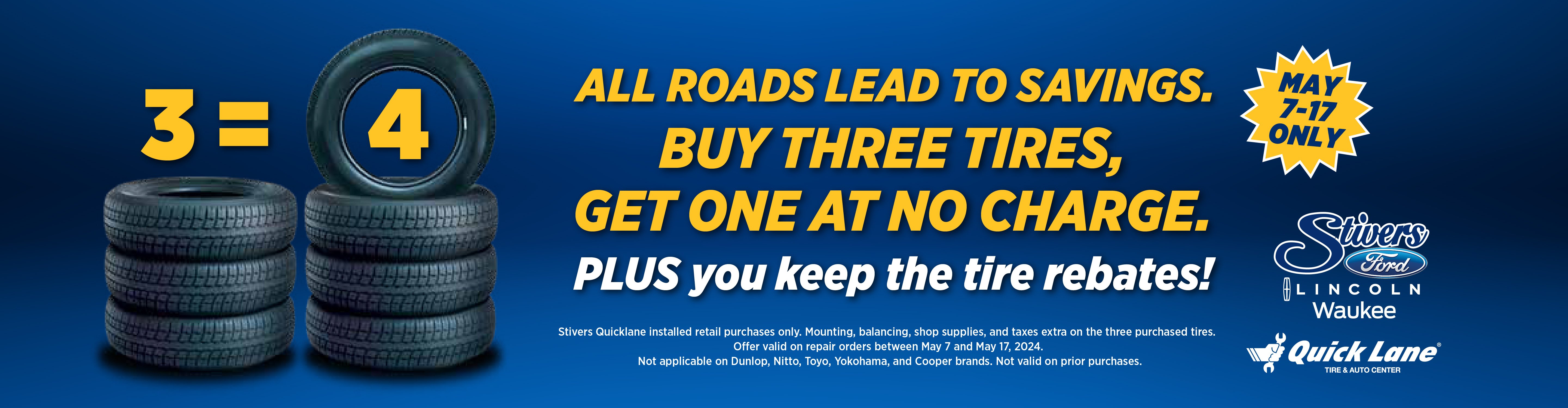 Quicklane Specials at Stivers Ford Lincoln