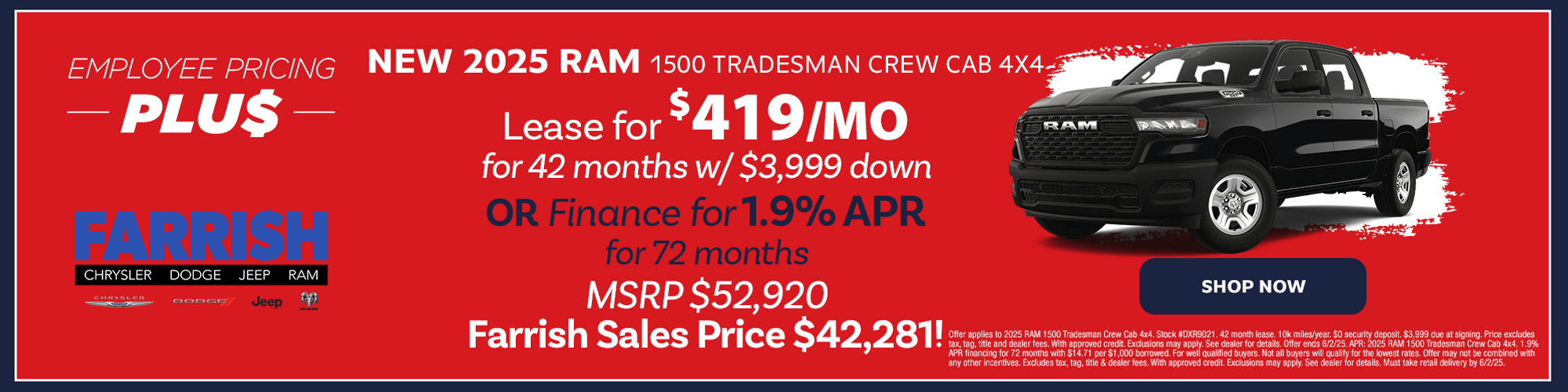 Farrish Cars | Chrysler Jeep Dodge Ram Subaru Fairfax VA