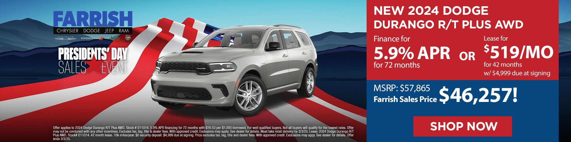 Farrish Cars | Chrysler Jeep Dodge Ram Subaru Fairfax VA