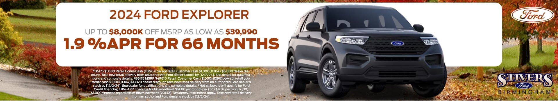 New and Used Ford Dealership Stivers Ford of Birmingham, AL