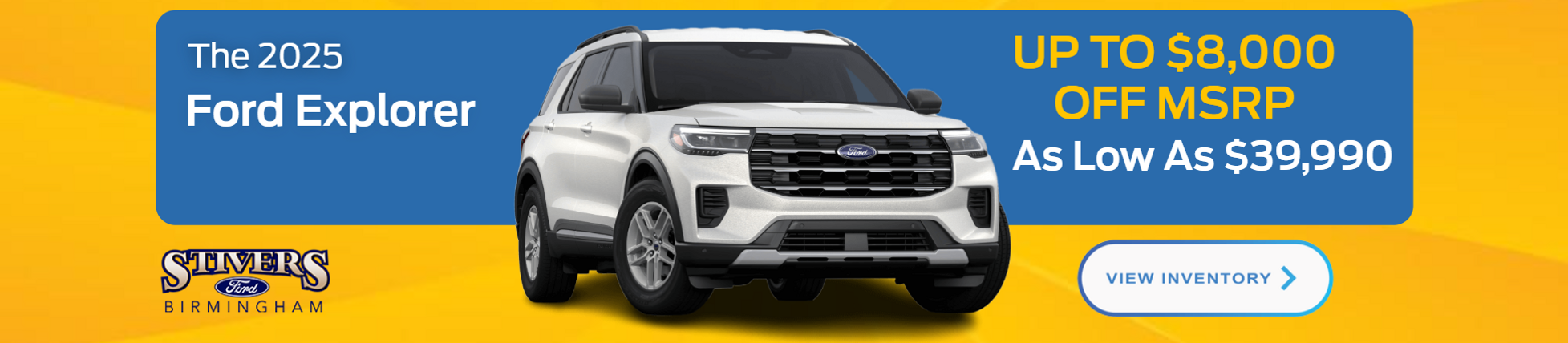 New and Used Ford Dealership Stivers Ford of Birmingham, AL
