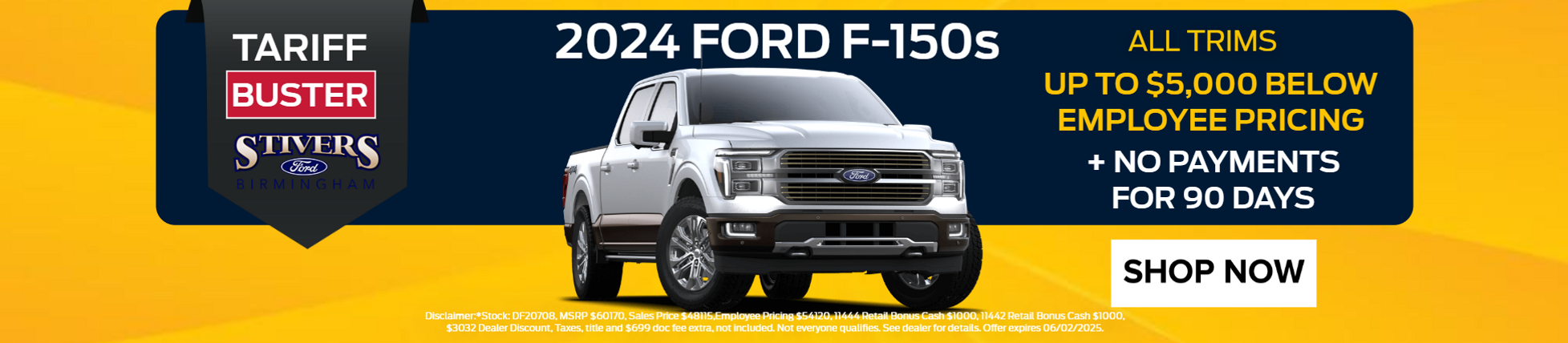 New and Used Ford Dealership Stivers Ford of Birmingham, AL