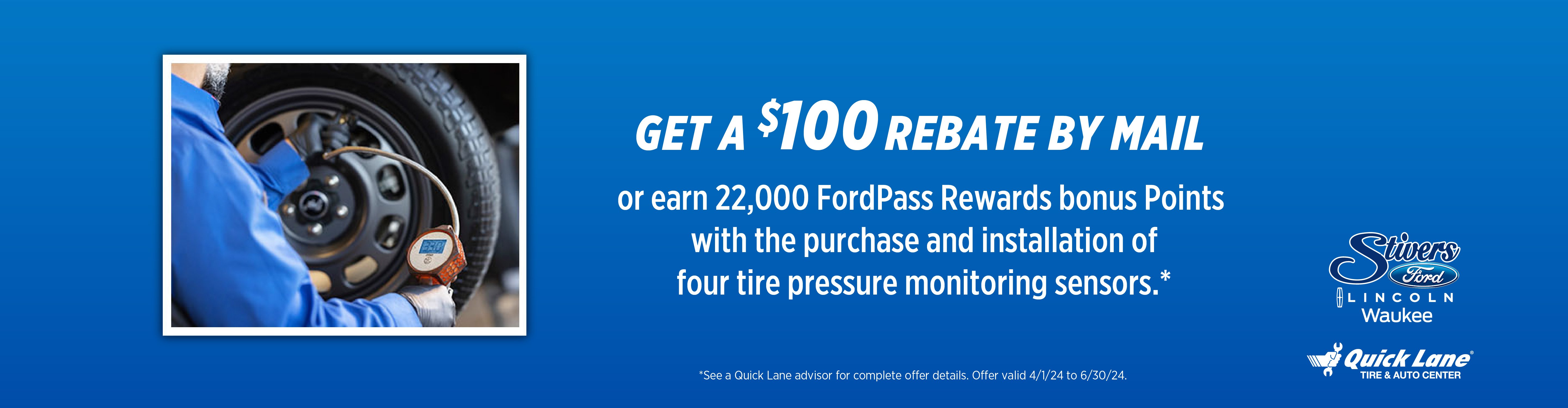 Quicklane Specials at Stivers Ford Lincoln