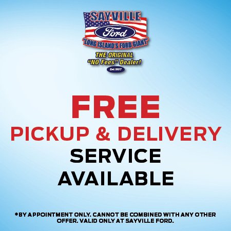 Service Coupons | Sayville Ford, My Ford Service Home