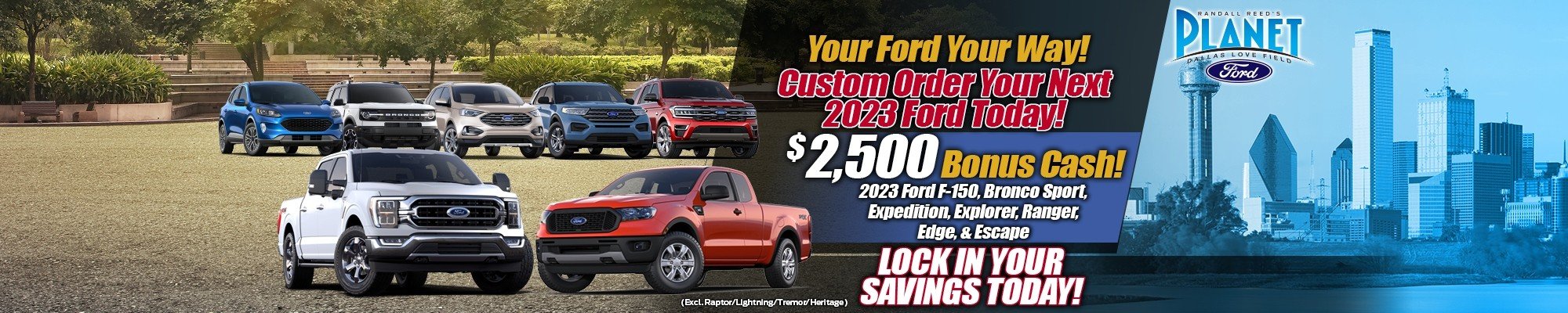Premier Ford Dealer Dallas, TX | Ford Dealership Dallas | Planet Ford ...
