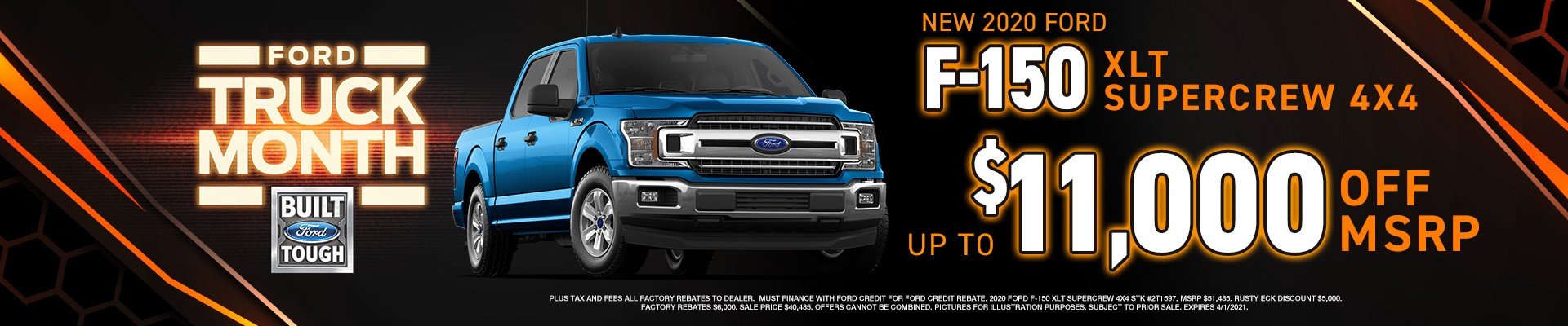 Rusty Eck Ford | Ford Dealership in Wichita, KS | New Ford Trucks