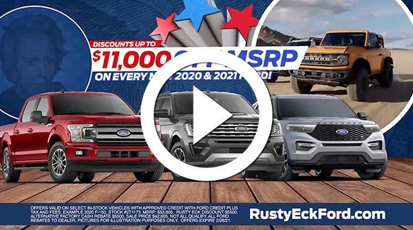 Rusty Eck Ford | Ford Dealership in Wichita, KS | New Ford Trucks