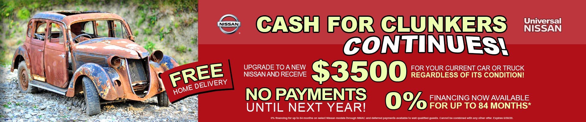 Cash for Clunkers | Universal Nissan