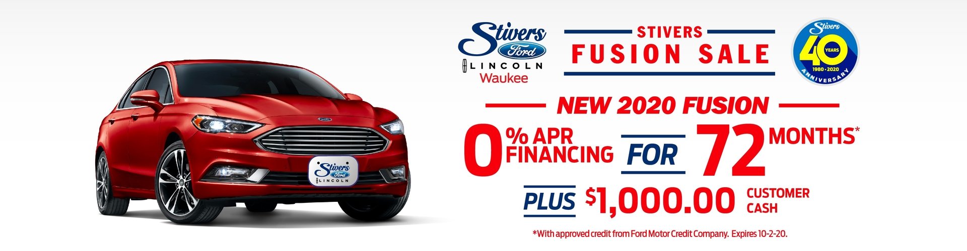 New Car Specials at Stivers Ford Lincoln